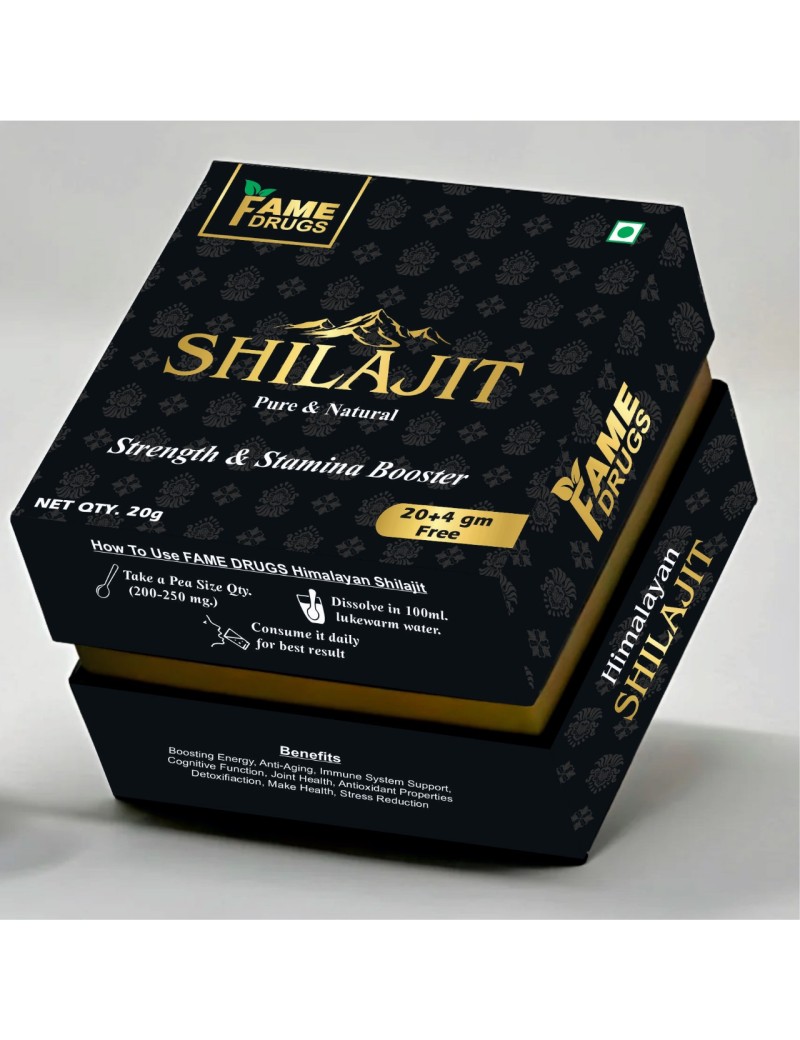 FAME DRUGS - Shilajit/Shilajeet Resin | Himalayan Shilajit For Men's ...